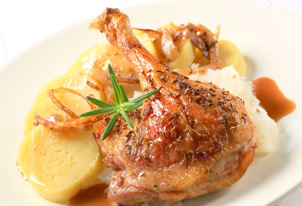 Recept: Svatomartinská husa po staročesku